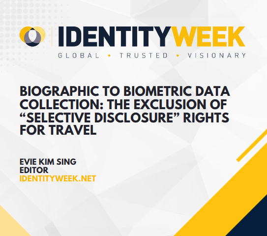 IdentityWeek.net focuses on biographic to biometric data mandates in ...